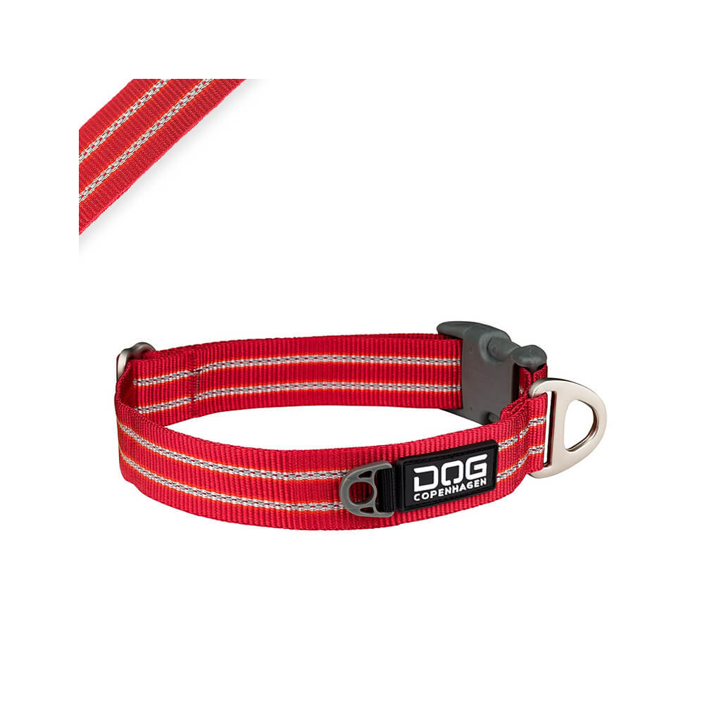 DOG Copenhagen Halsband Urban Style V2 Classic Red rot, 18,36