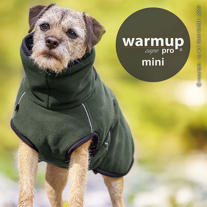 WarmUp Cape PRO Mantel MINI für kleine Hunde | PITUPITA, 54,90